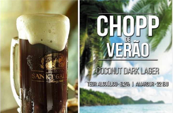 Vila St.Gallen lança chopp de verão com notas de coco, café e chocolate ...